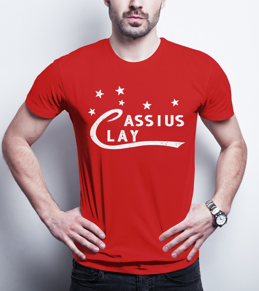 Patriot Cassius Clay Stars Red T-Shirt