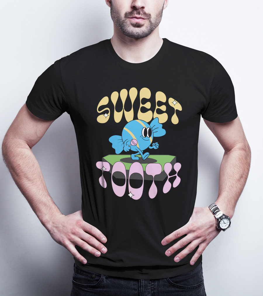 Sweet Tooth Candy Character Fun T-Shirt