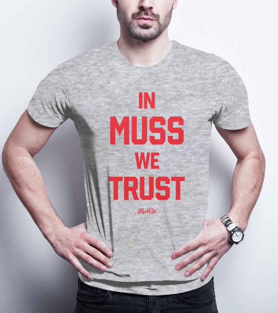 In Muss We Trust Rock City Grey T-Shirt