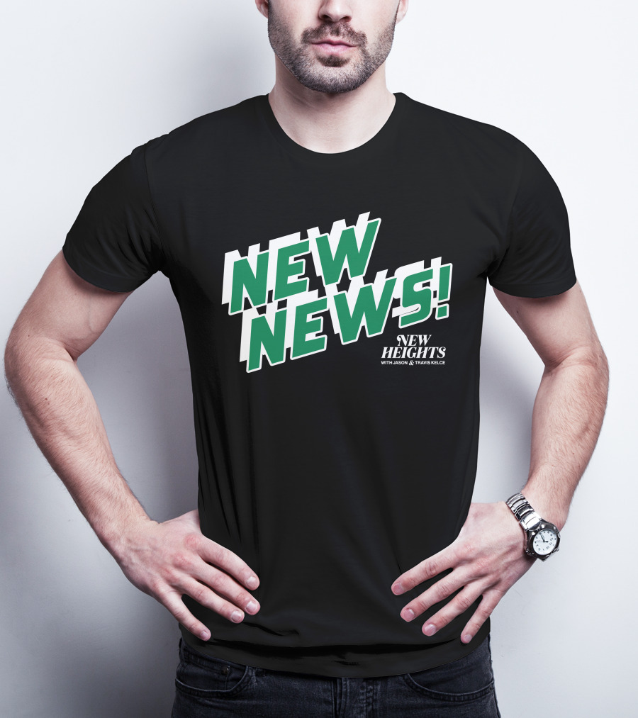 New News New Heights Podcast With Jason And Travis Kelce T-Shirt
