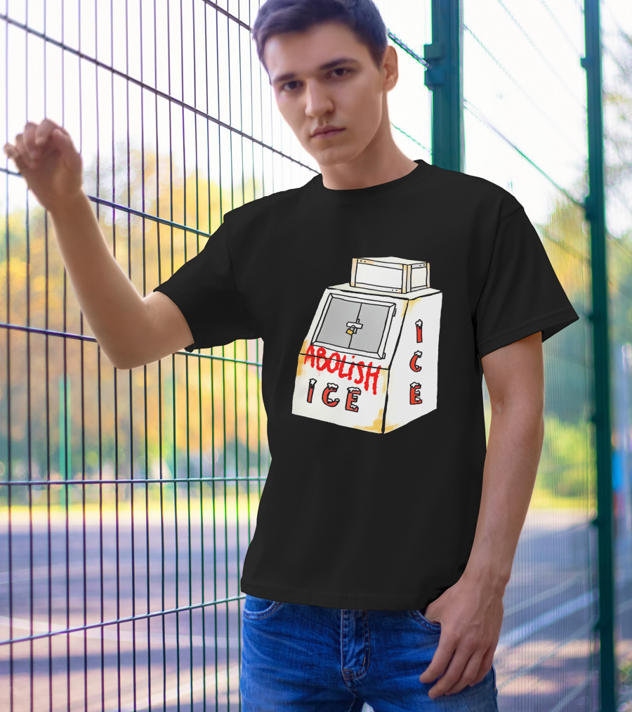 Abolish Ice Aoc Merch Ice Vending Machine T-Shirt