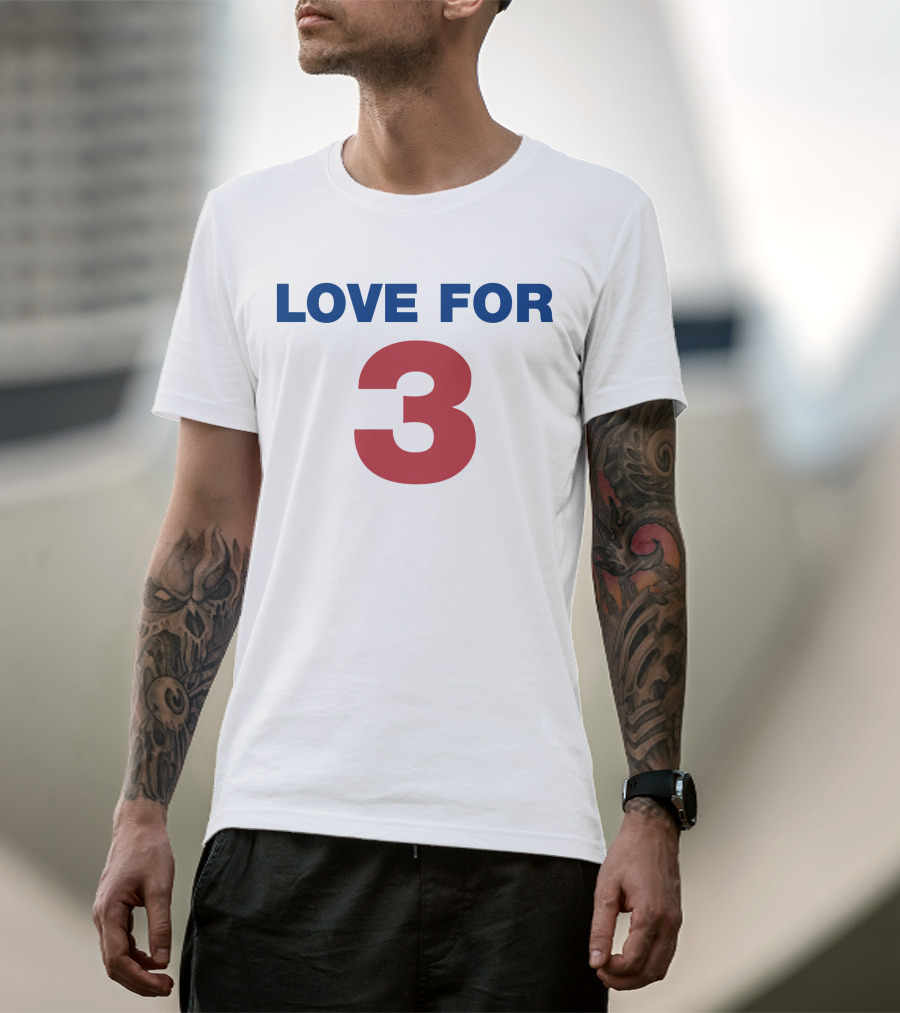 Buffalo Sabres Love For 3 T-Shirt