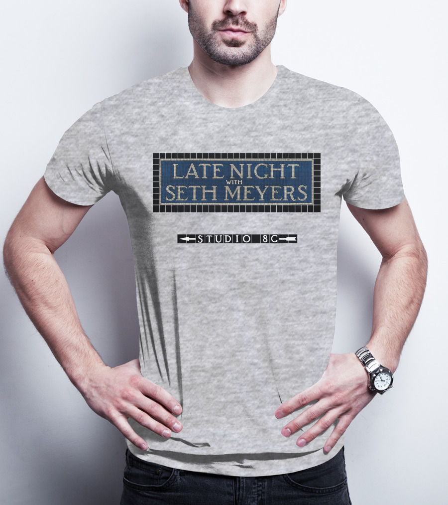 Late Night With Seth Meyers Studio 8G Subway T-Shirt