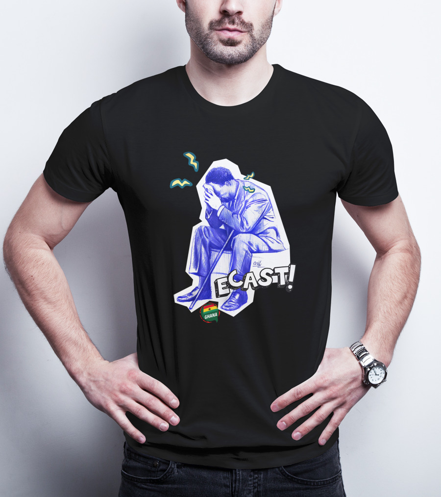 Enil Ecast Ghana Sitting Figure T-Shirt