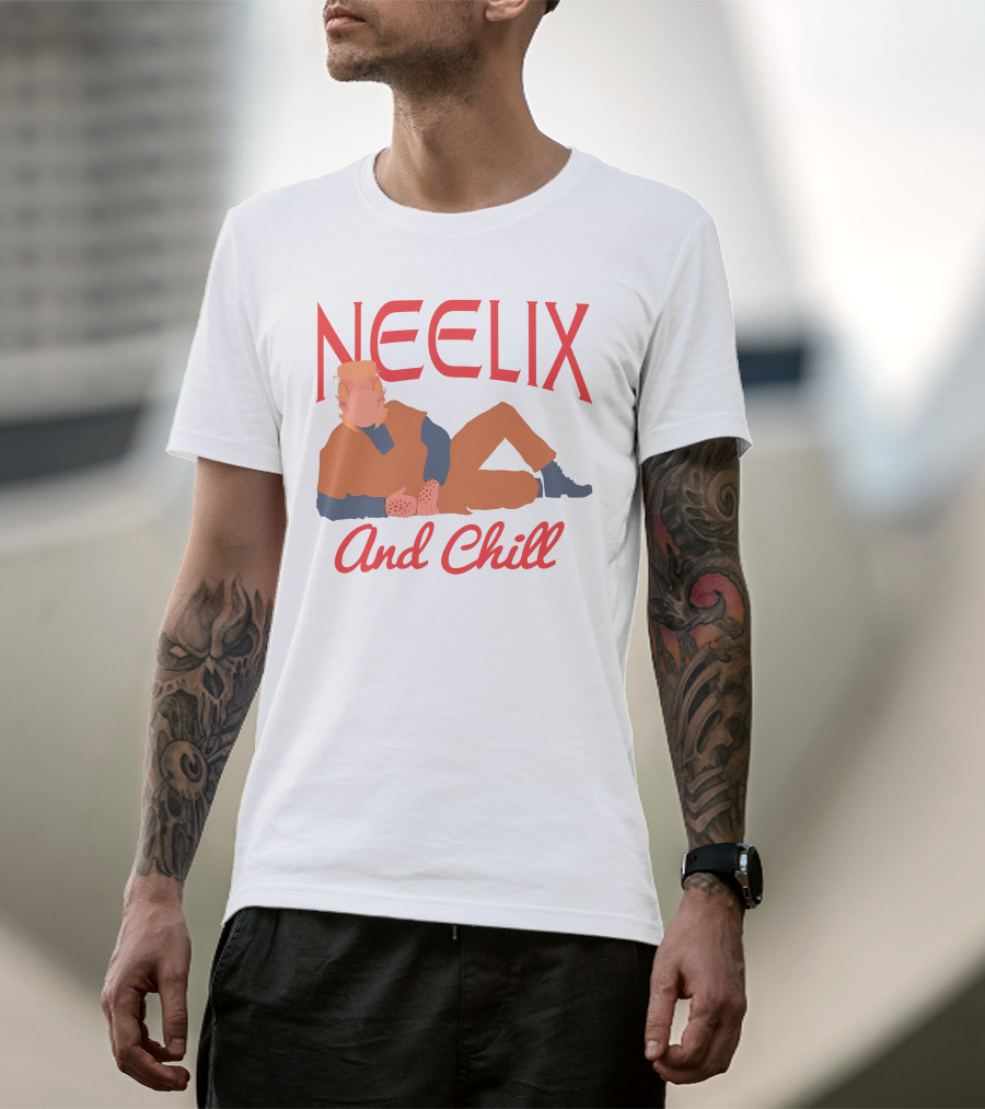 Neelix And Chill Star Trek Robert Picardo Mashup T-Shirt