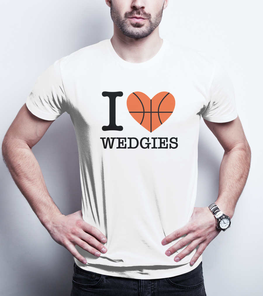 Pardon My Take I Love Basketball Wedgies T-Shirt