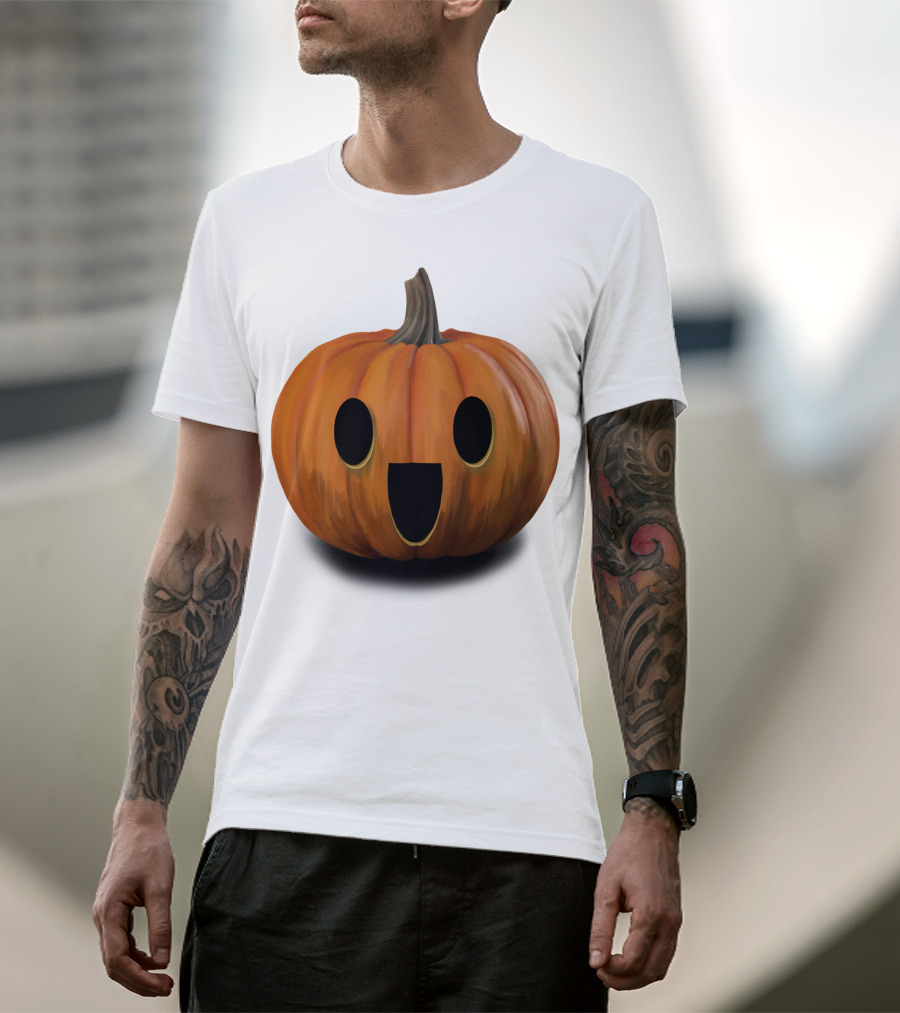 Halloween Pumpkin Scary Evil Cute T-Shirt
