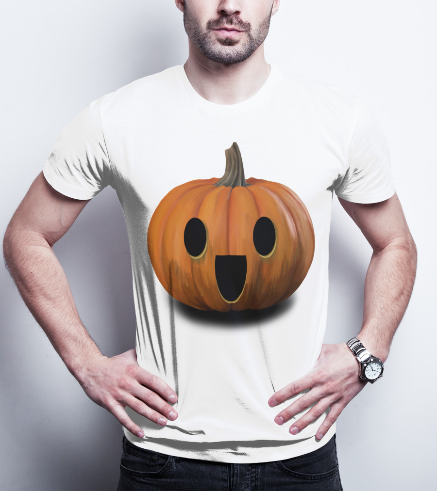 Halloween Pumpkin Scary Evil Cute T-Shirt