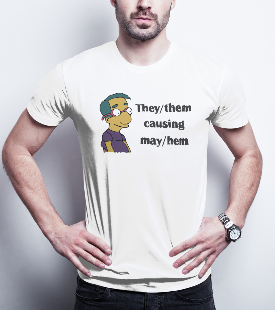 They Them Causing May Hem Cartoons T-Shirt