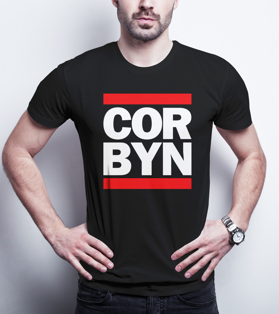 Fernando Morais Corbynista Corbyn Bold Red Lines T-Shirt