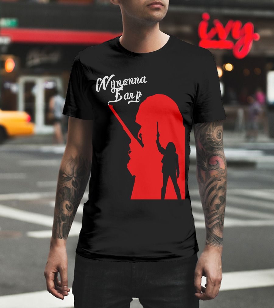 Wynonna Earp Silhouette With Gun T-Shirt