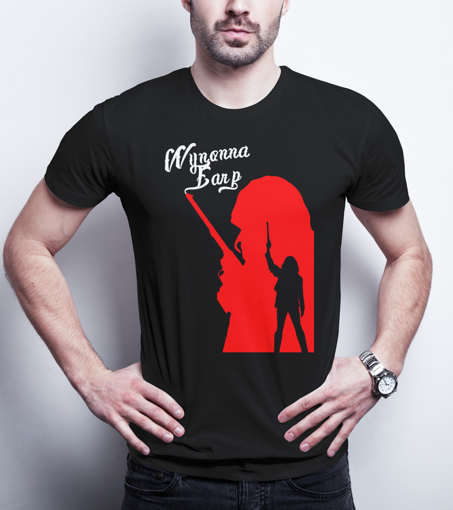 Wynonna Earp Silhouette With Gun T-Shirt