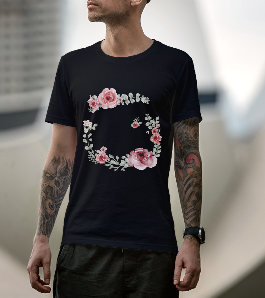 In Everything Give Thanks Floral T-Shirt