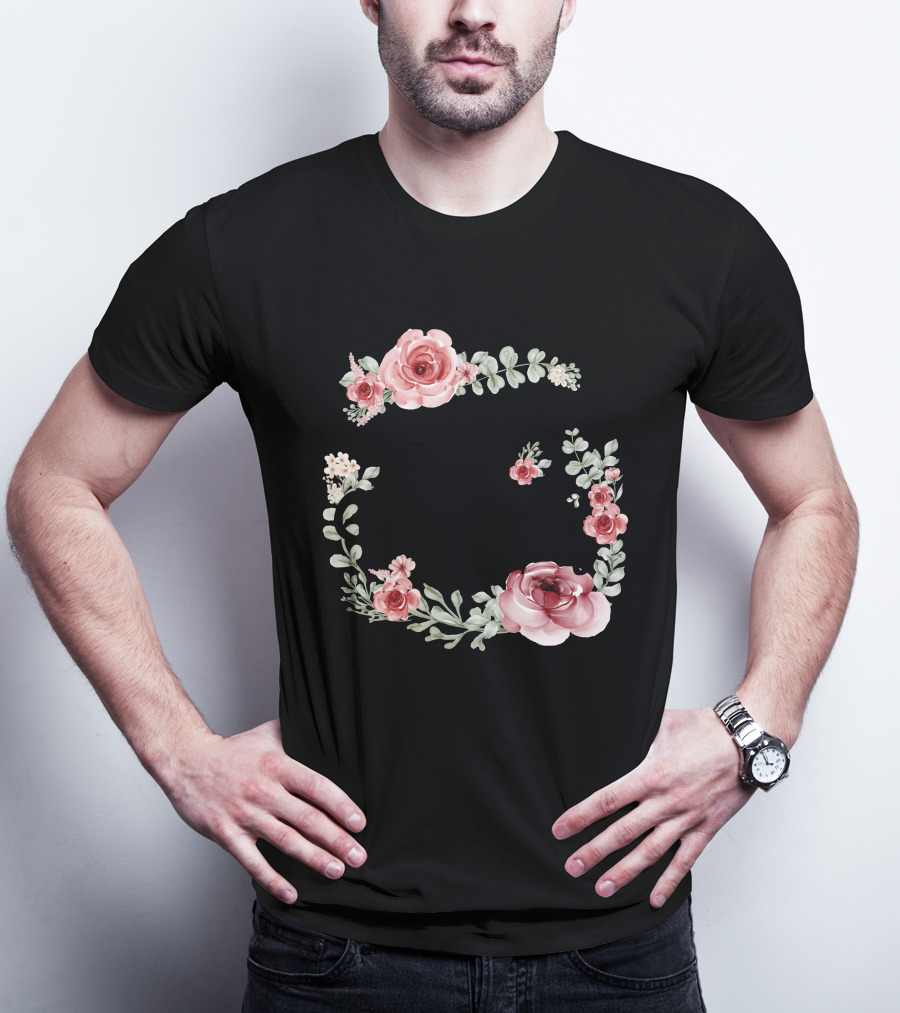 In Everything Give Thanks Floral T-Shirt