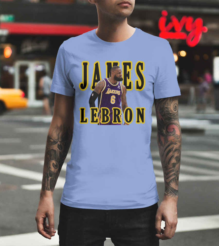 LeBron James Lakers Breakthrough Victory Performance T-Shirt
