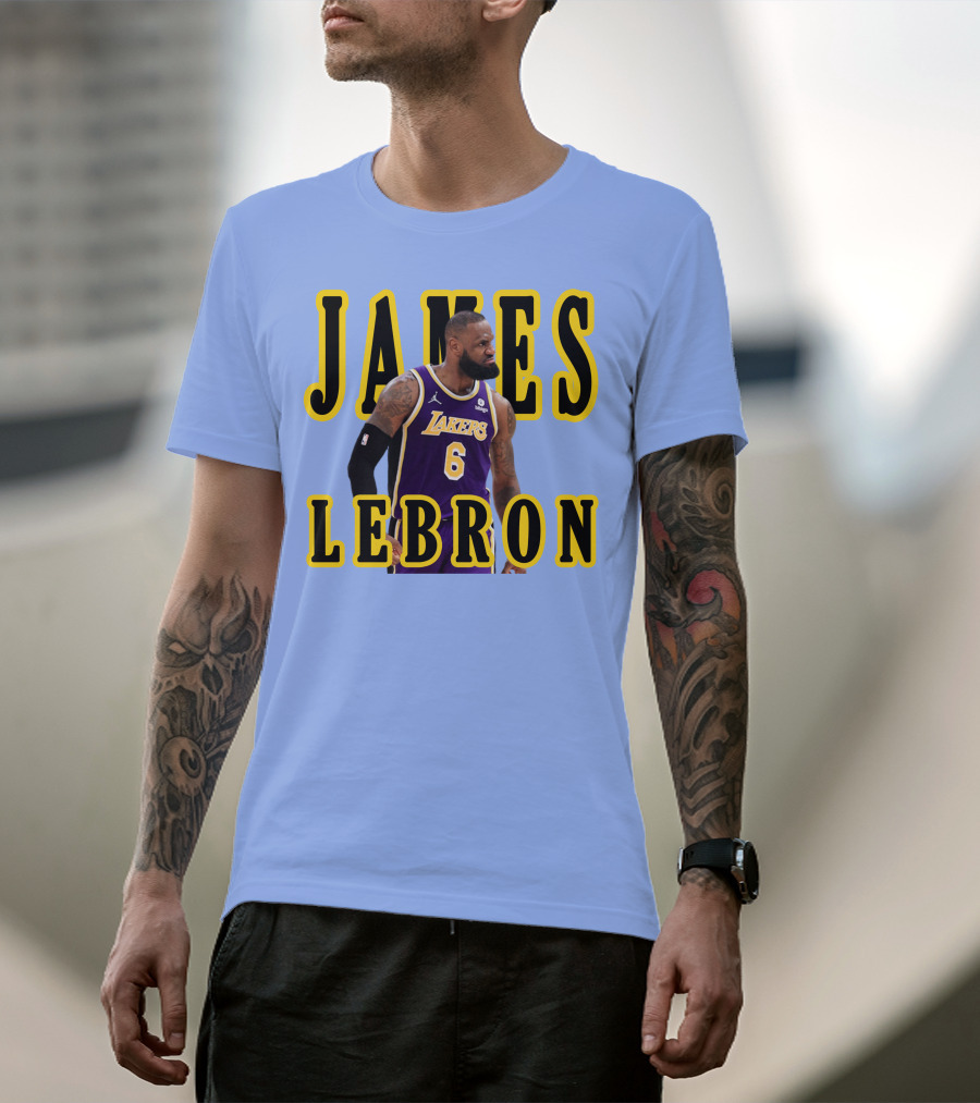 LeBron James Lakers Breakthrough Victory Performance T-Shirt