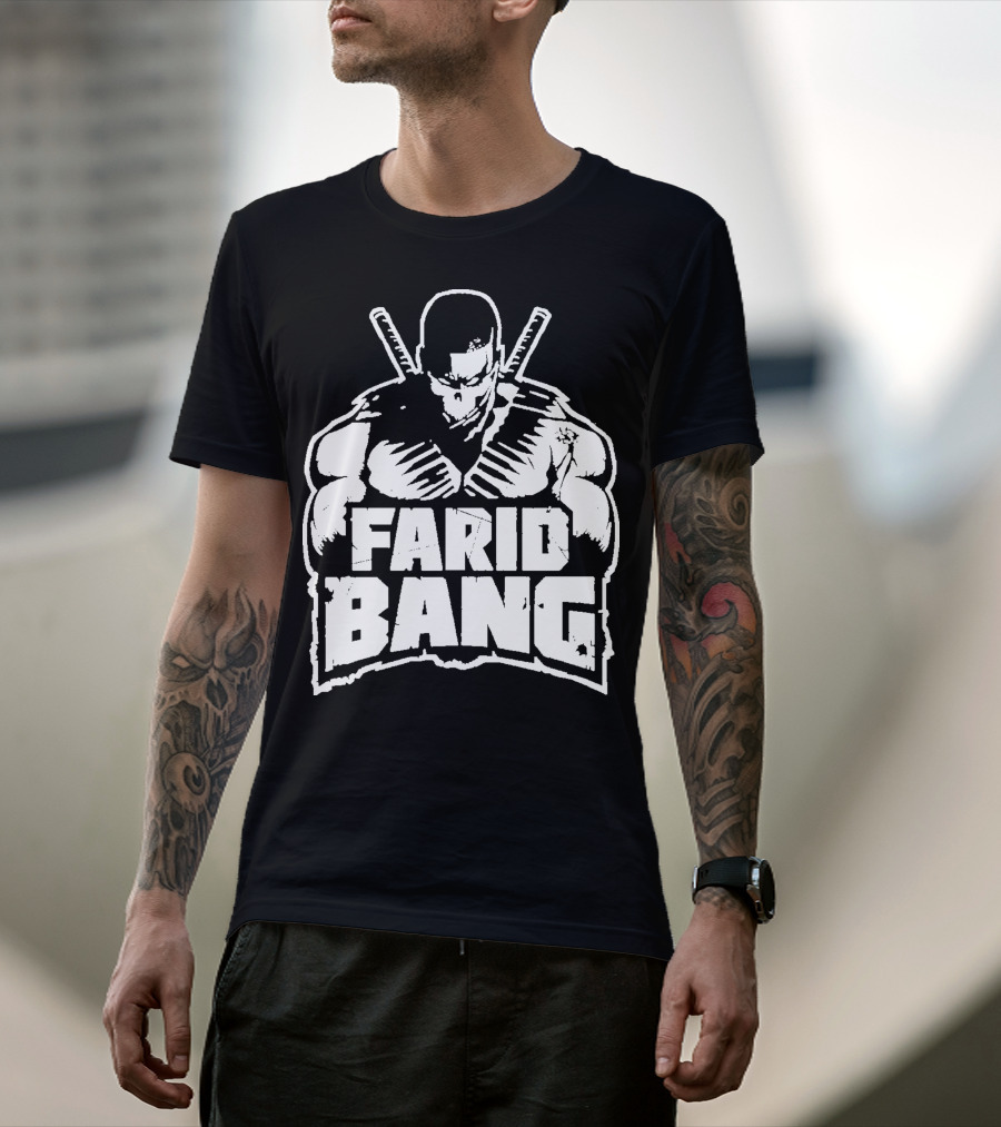 Farid Bang Germany Rapper Illustrated T-Shirt