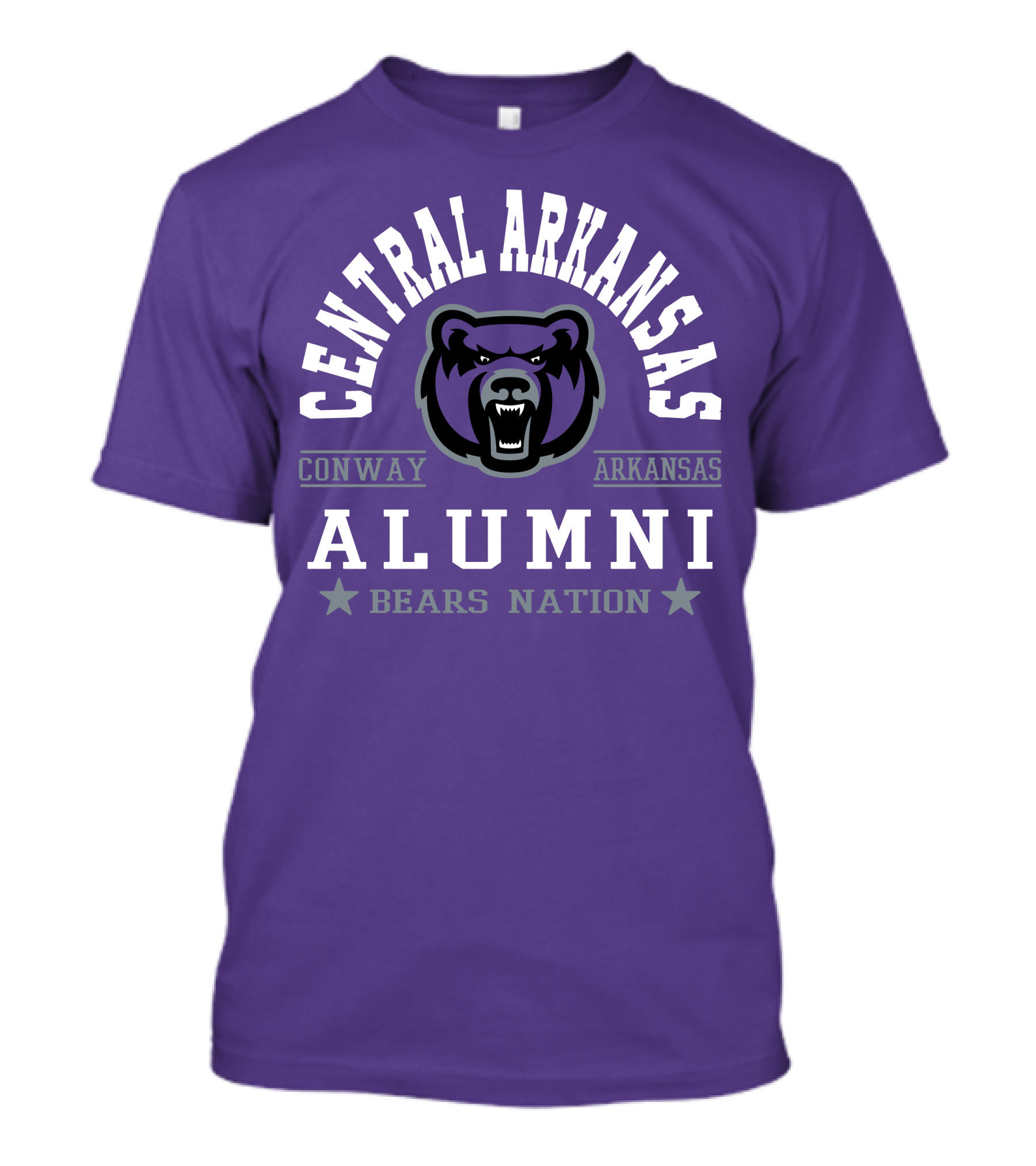 Central Arkansas Alumni Bears Nation Conway Arkansas T-Shirt