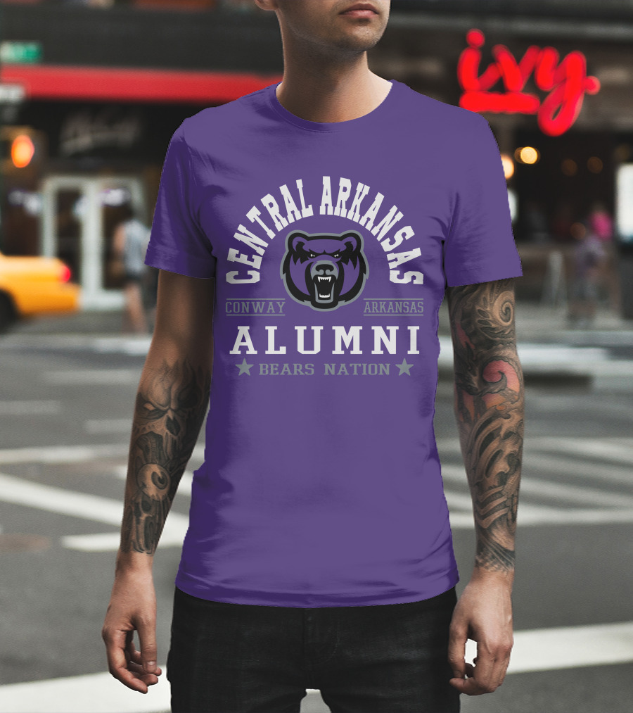 Central Arkansas Alumni Bears Nation Conway Arkansas T-Shirt