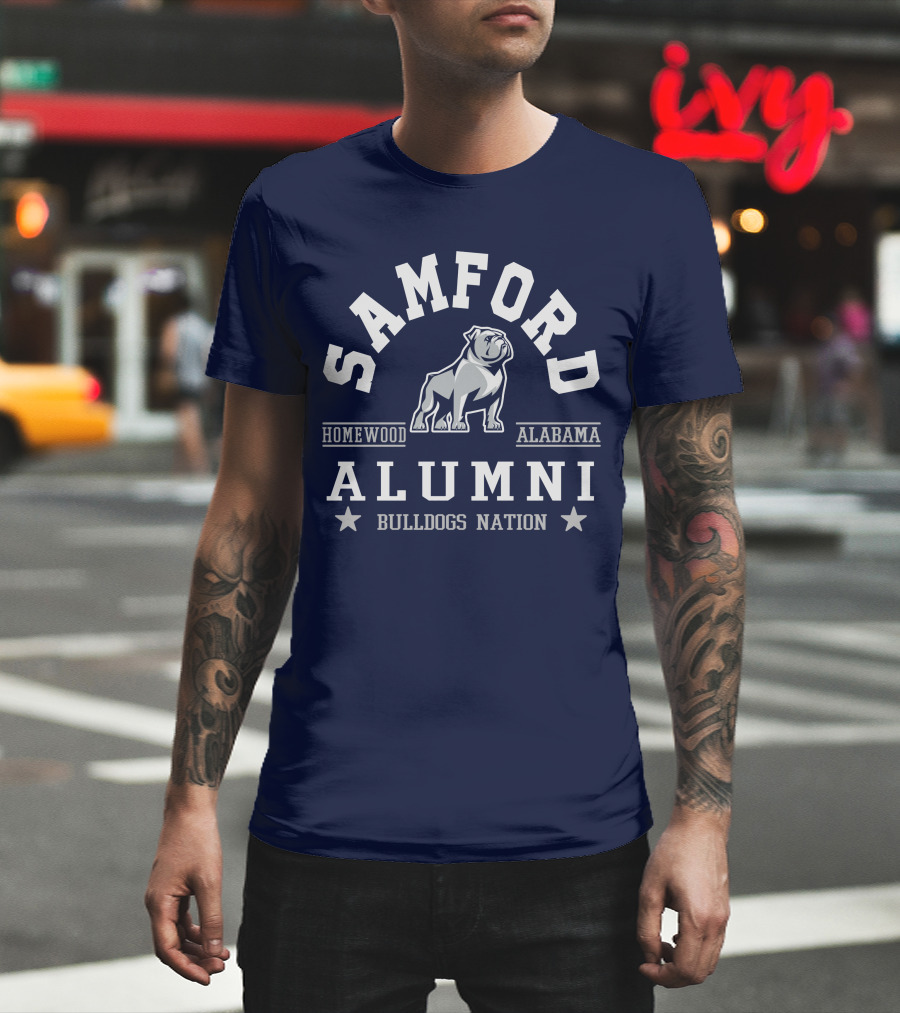 Samford Alumni Homewood Alabama Bulldogs Nation T-Shirt