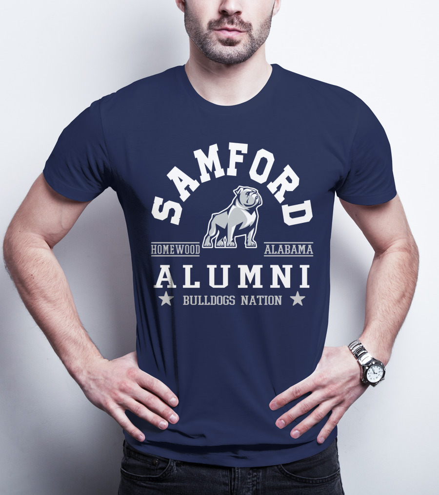Samford Alumni Homewood Alabama Bulldogs Nation T-Shirt