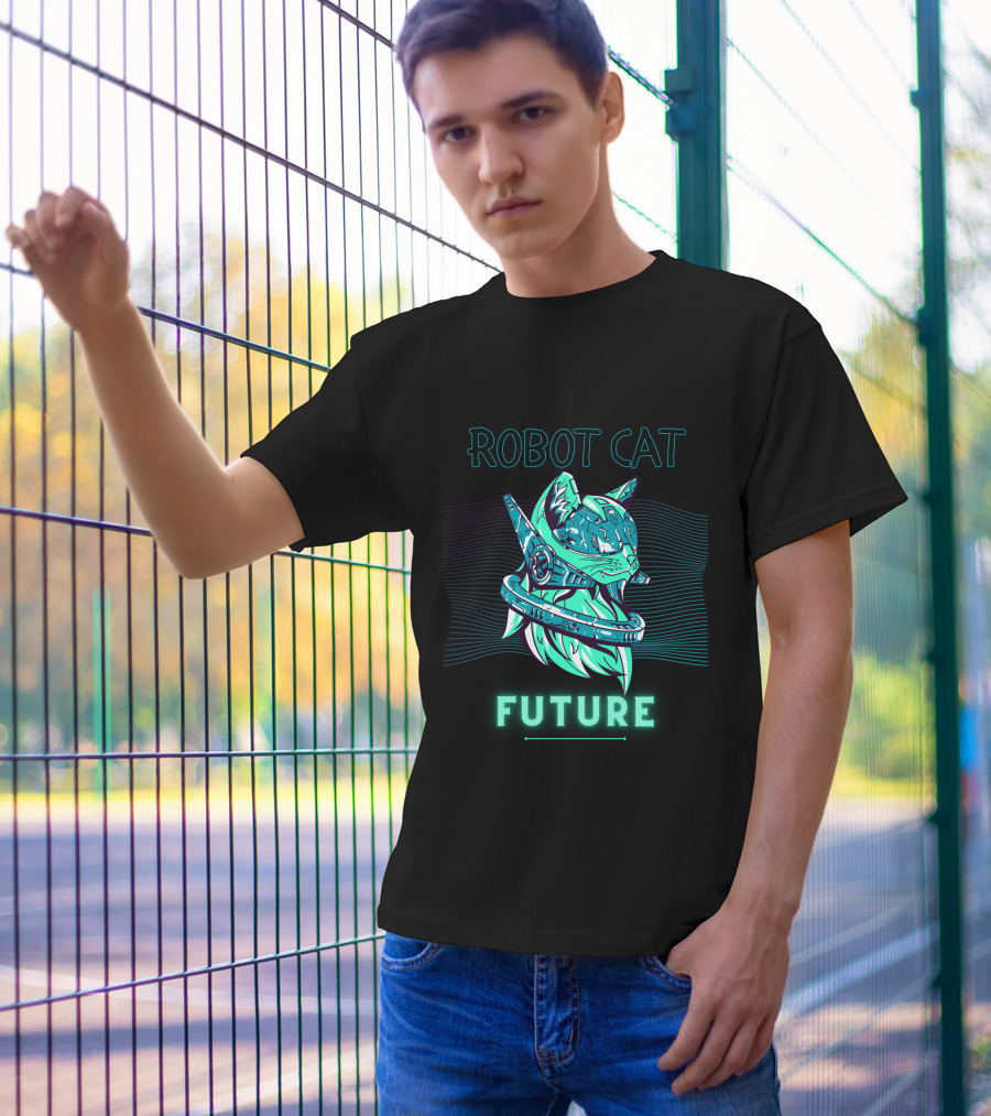 ROBOT CAT FUTURE T-Shirt