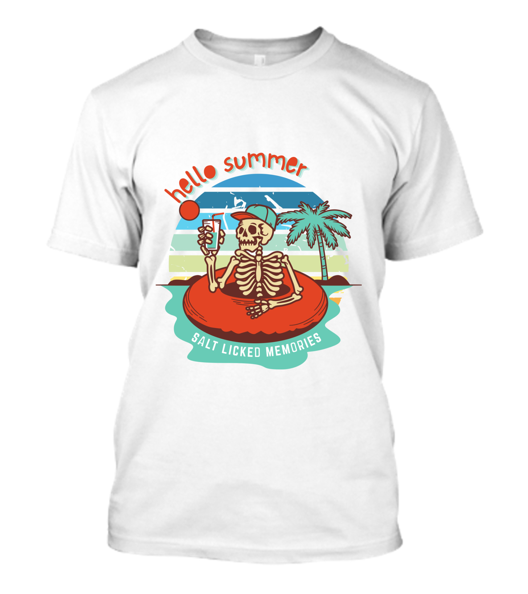 Hello Summer Salt Licked Memories T-Shirt
