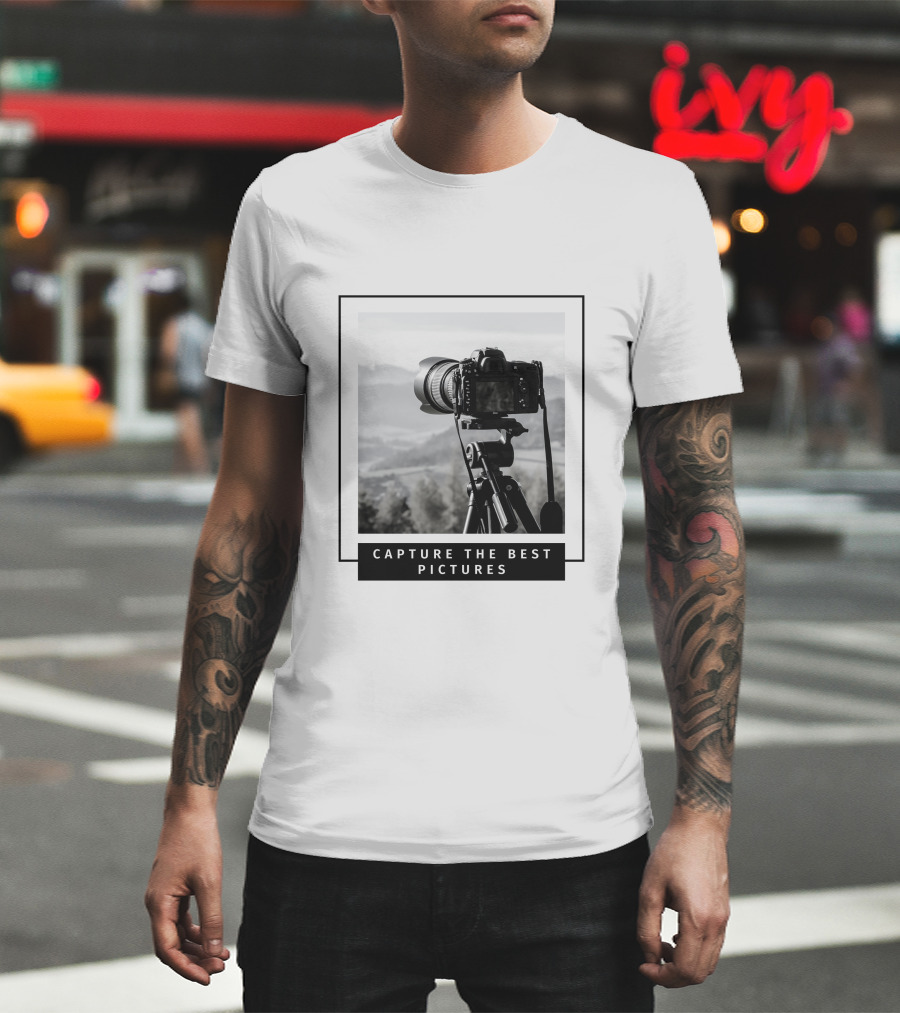 Capture The Best Pictures Save The Moments T-Shirt