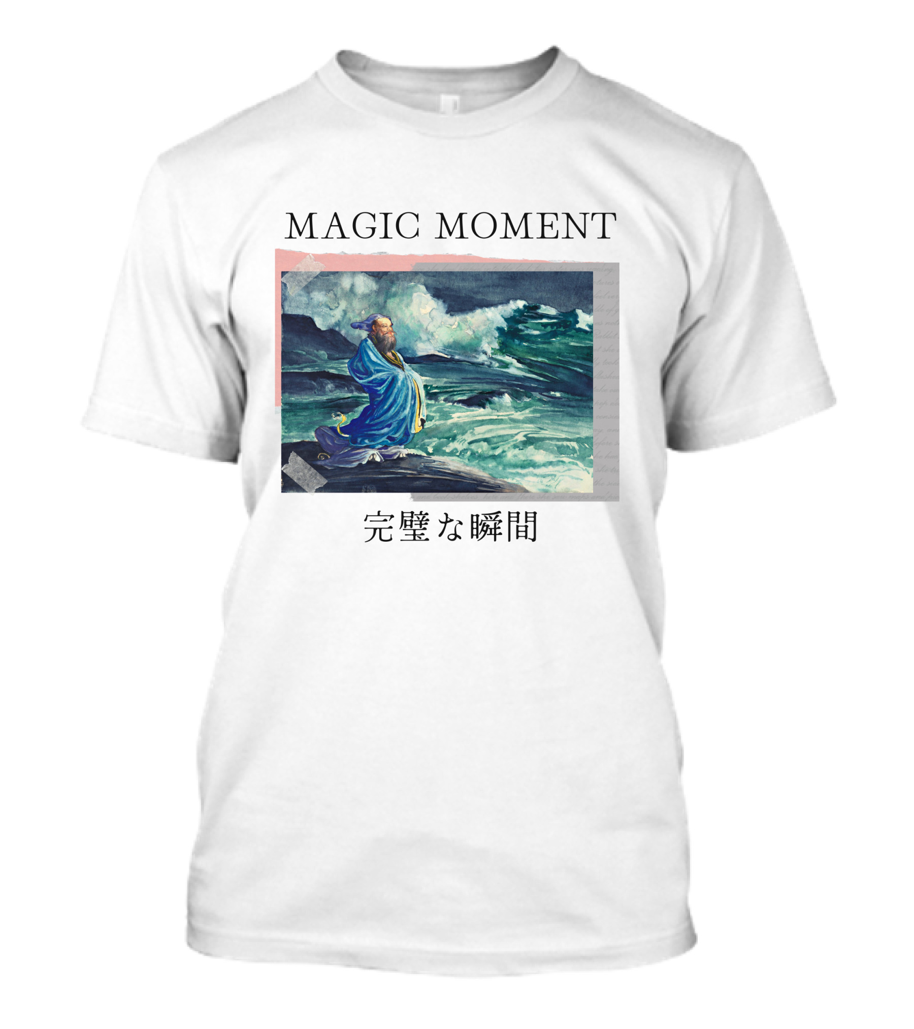 MAGIC MOMENT 完璧な瞬間 Ocean Scene T-Shirt