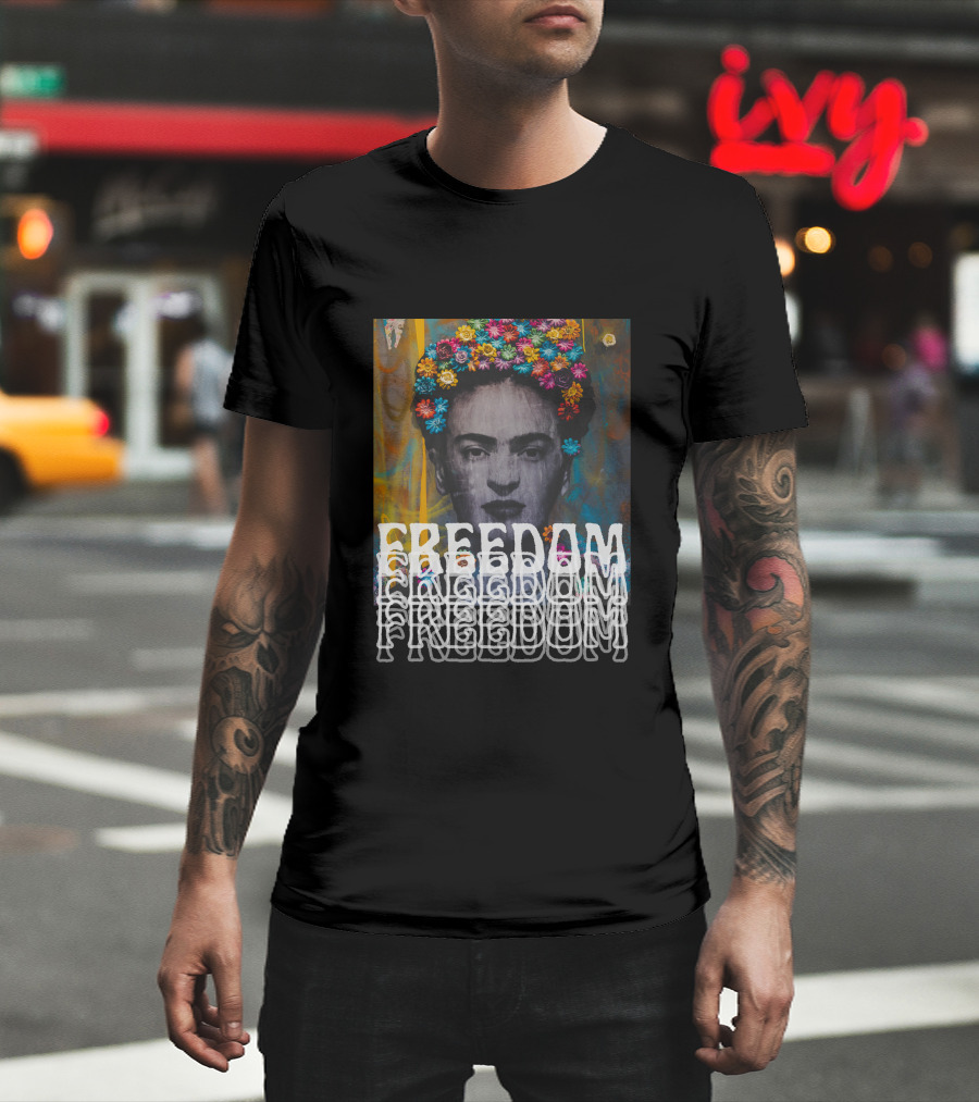 FREEDOM Vibrant Floral T-Shirt