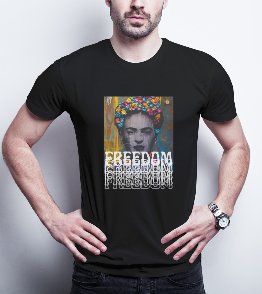FREEDOM Vibrant Floral T-Shirt