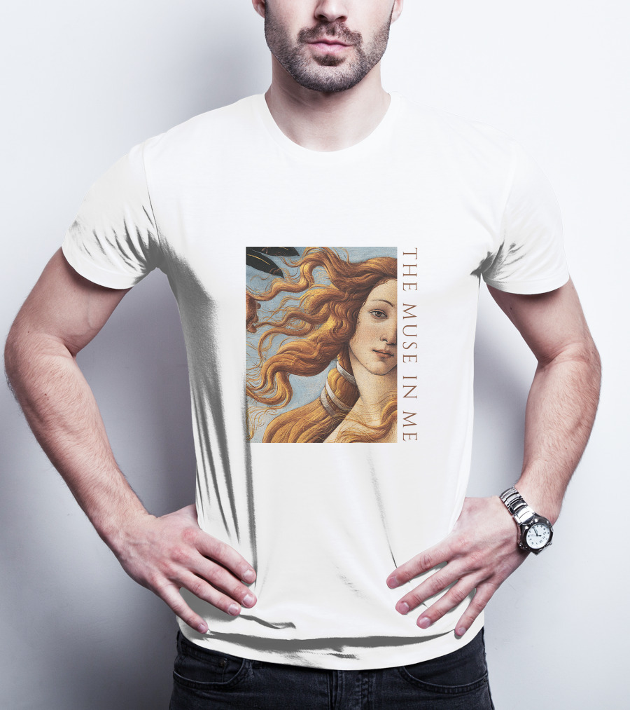 The Muse In Me Botticelli Venus T-Shirt