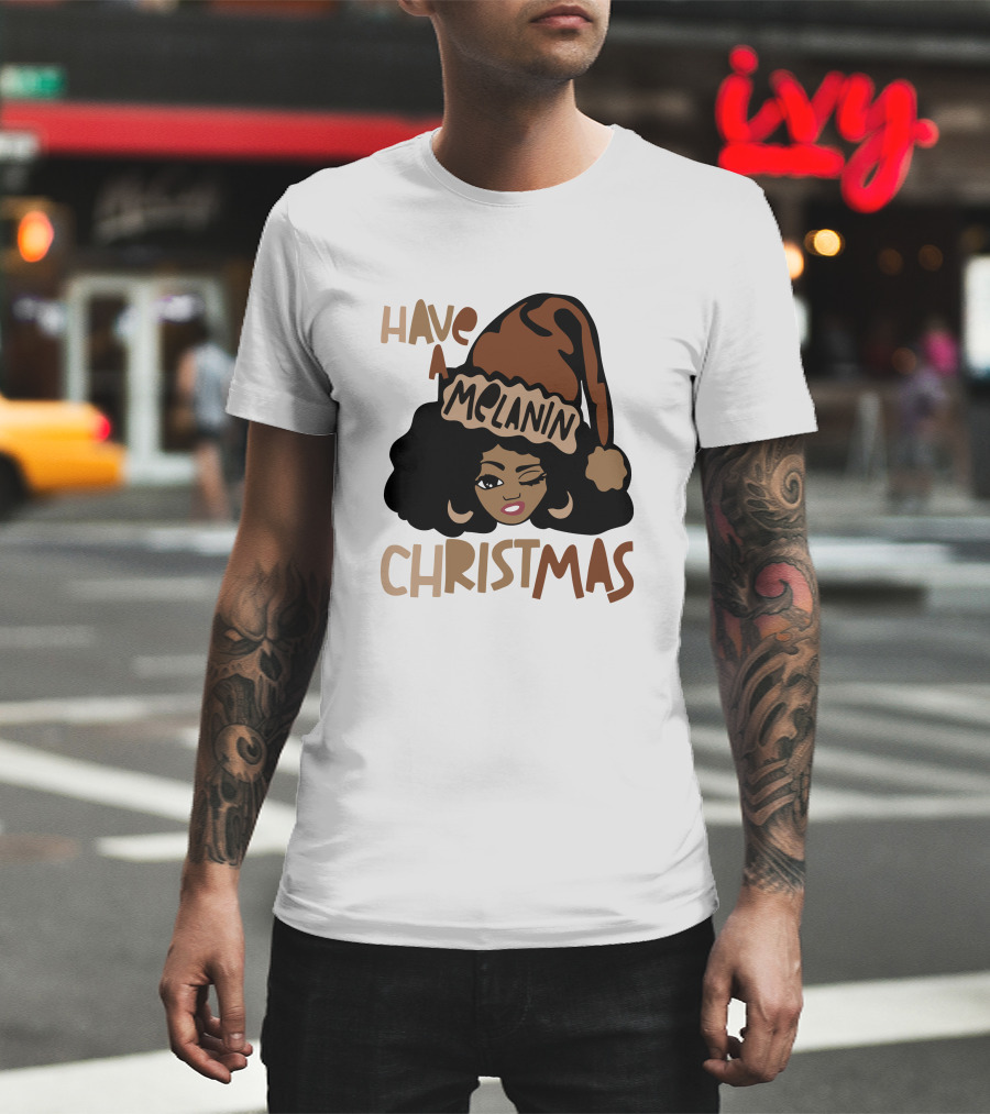 Have A Melanin Christmas Kryssylareina Certified Thief T-Shirt