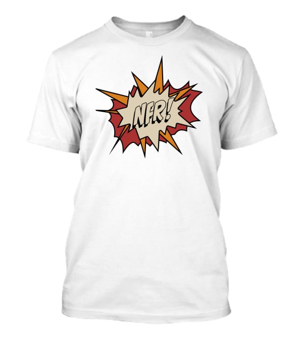 NFR Comic Book Style Explosive Burst T-Shirt
