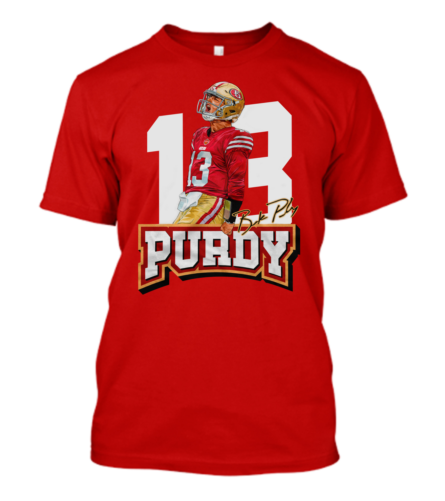 13 Brock Purdy Football Jersey San Francisco Player T-Shirt