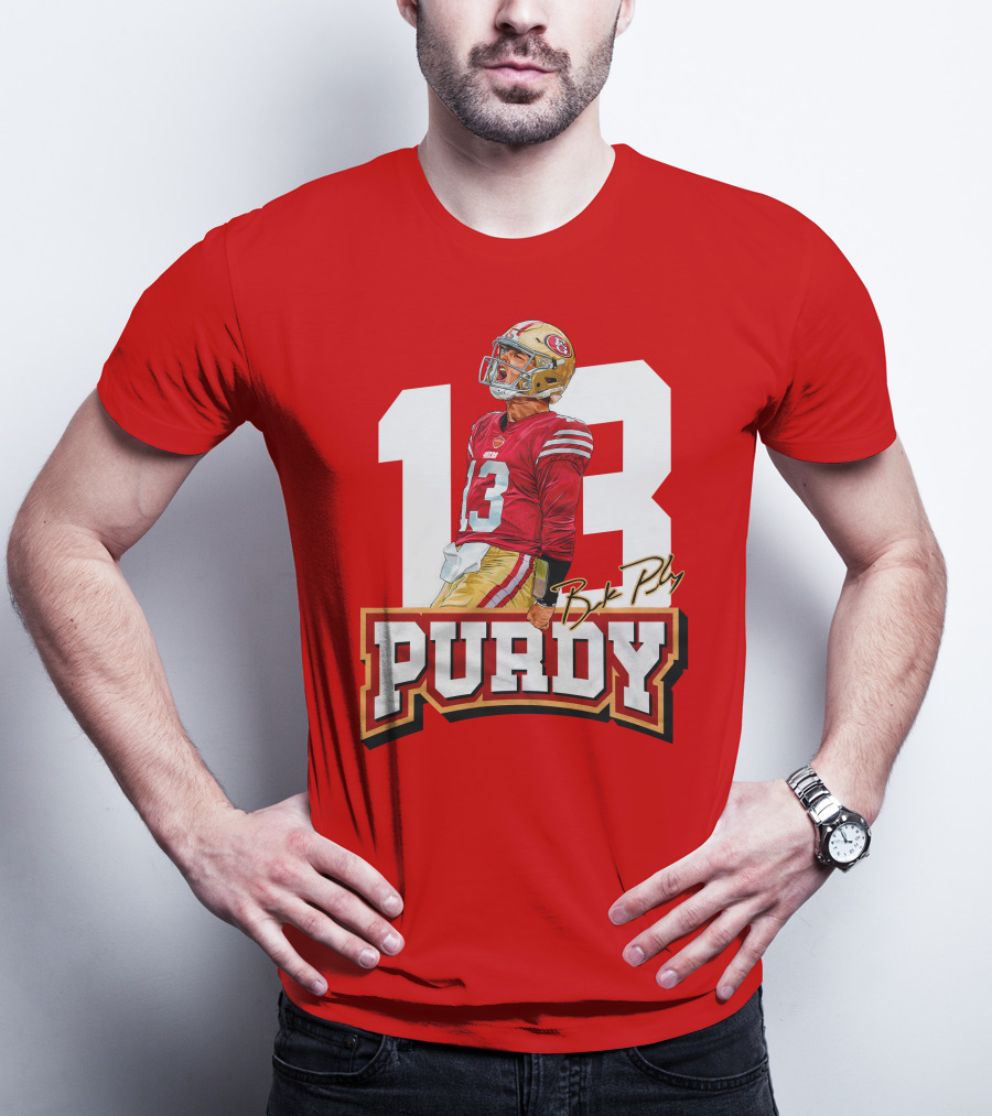 13 Brock Purdy Football Jersey San Francisco Player T-Shirt