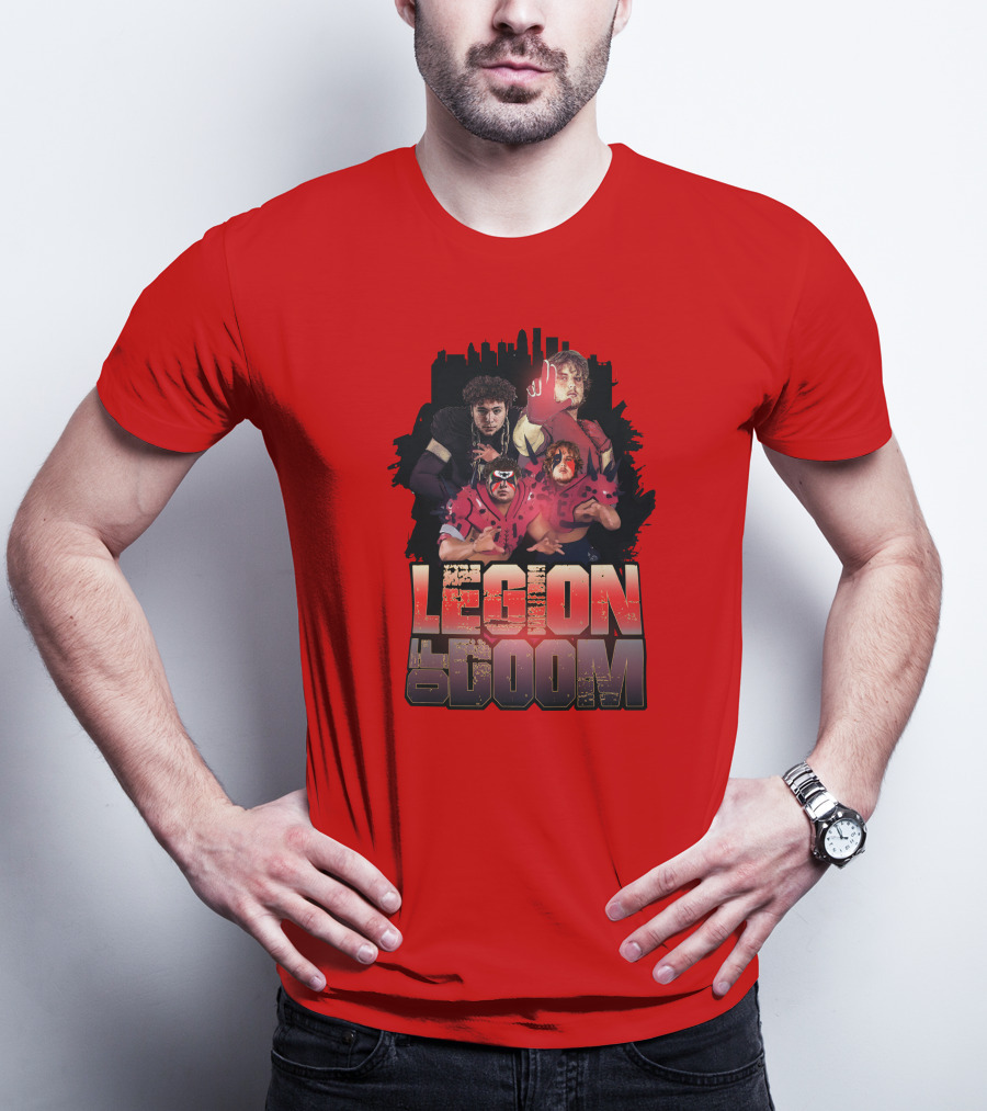 Legion Of Doom Seattle Football Themed Design City T-Shirt