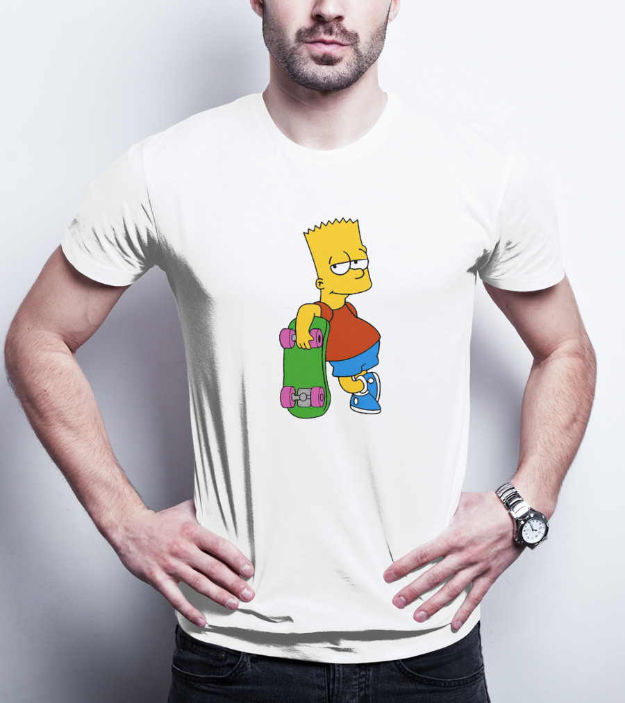 Bart Simpson Skateboard T-Shirt