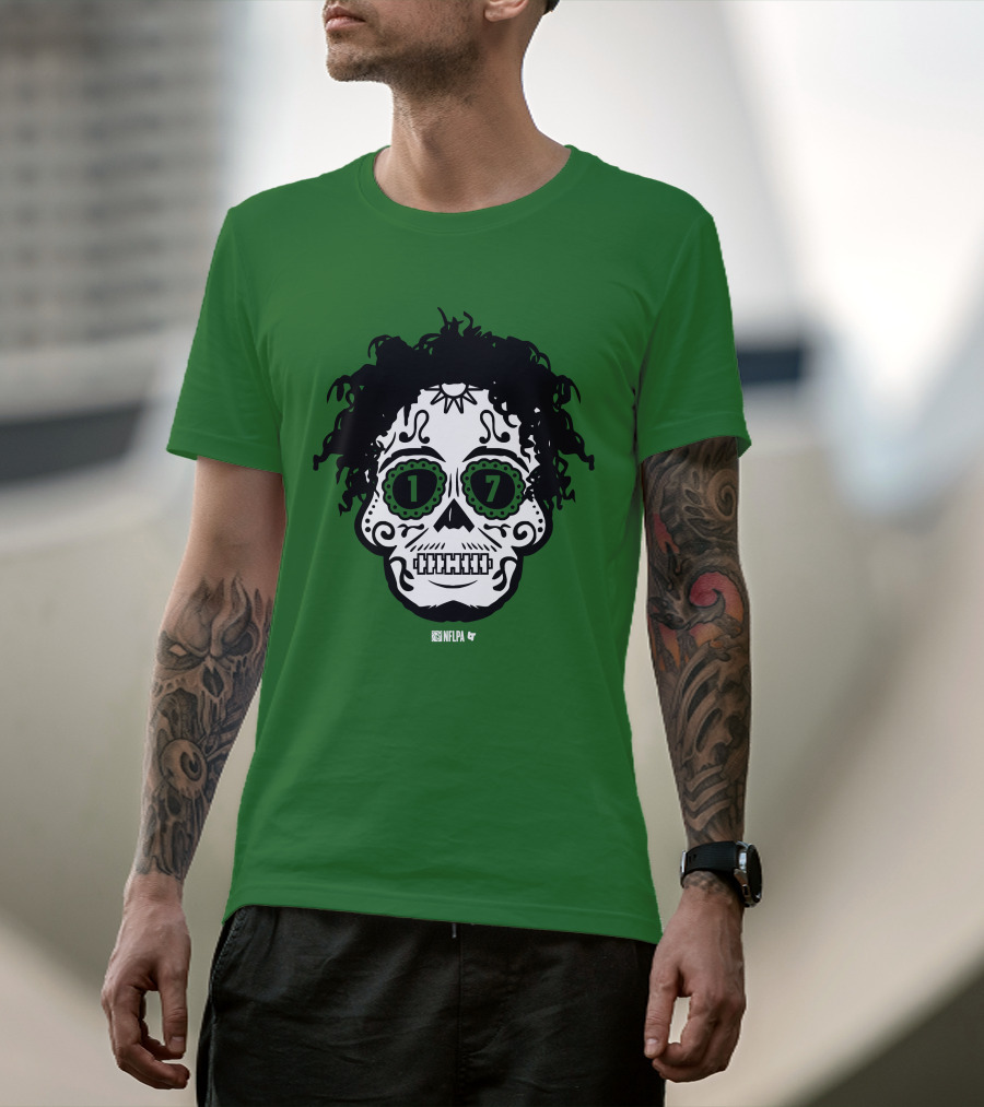 Garrett Wilson Sugar Skull 17 T-Shirt