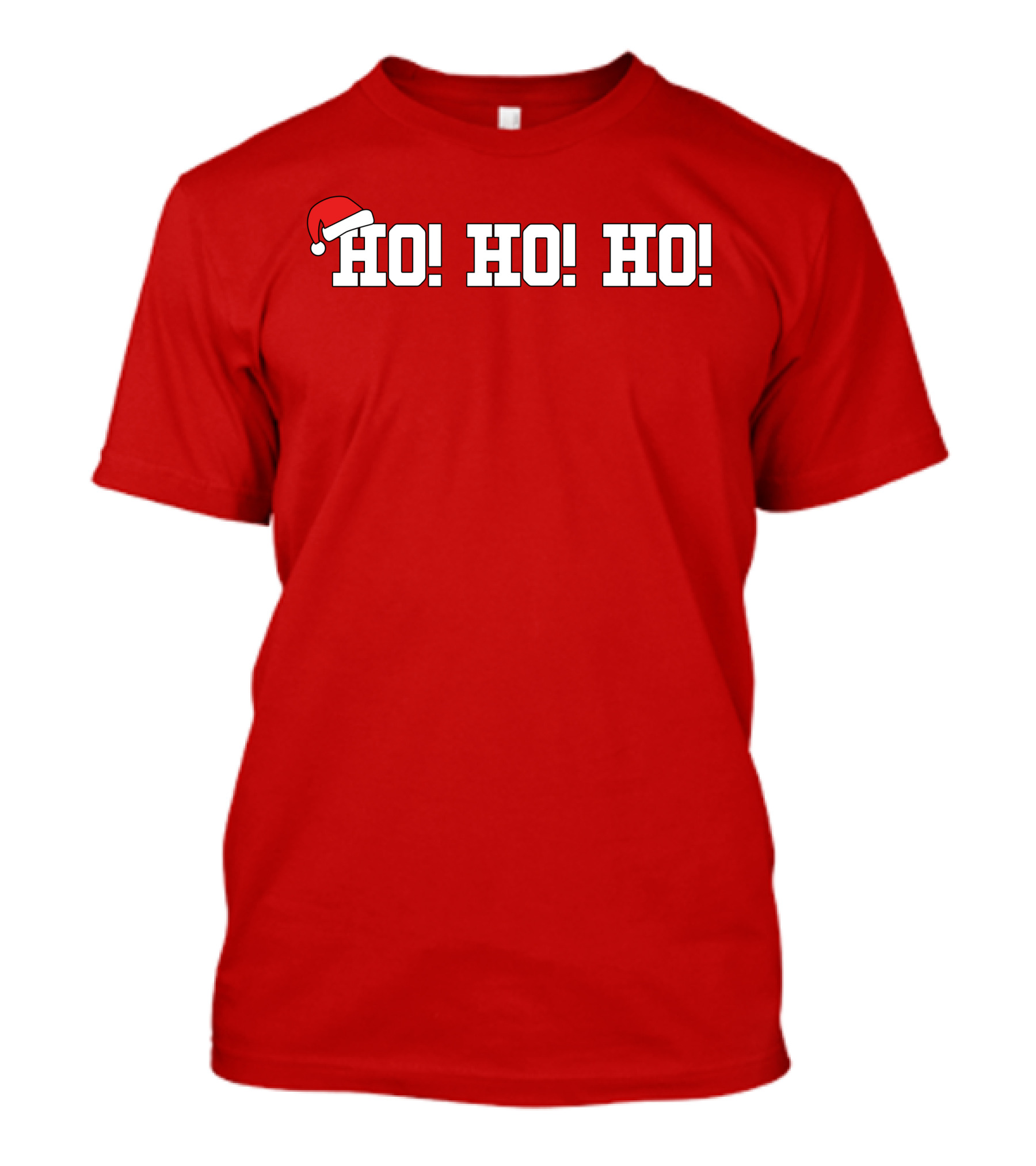 Ho Ho Ho Heather Harmon Santa Hat Holiday Cheer T-Shirt