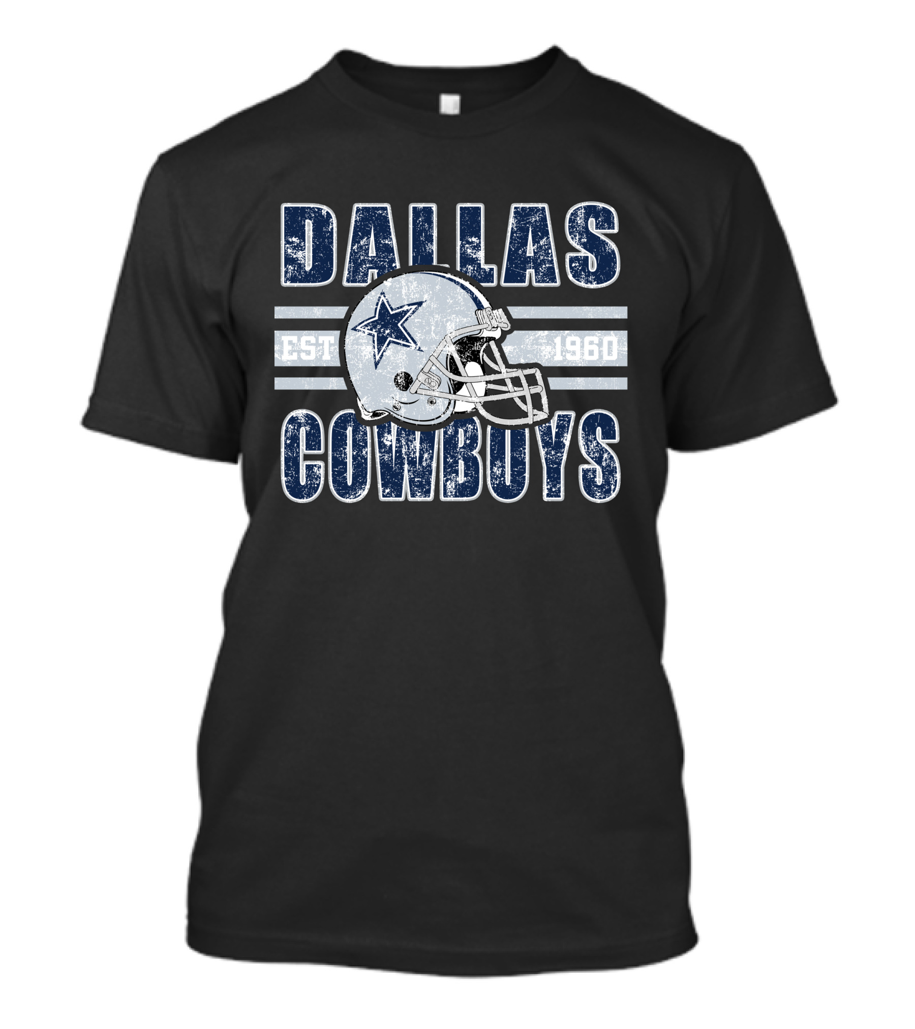 Dallas Cowboys Est 1960 Helmet T-Shirt