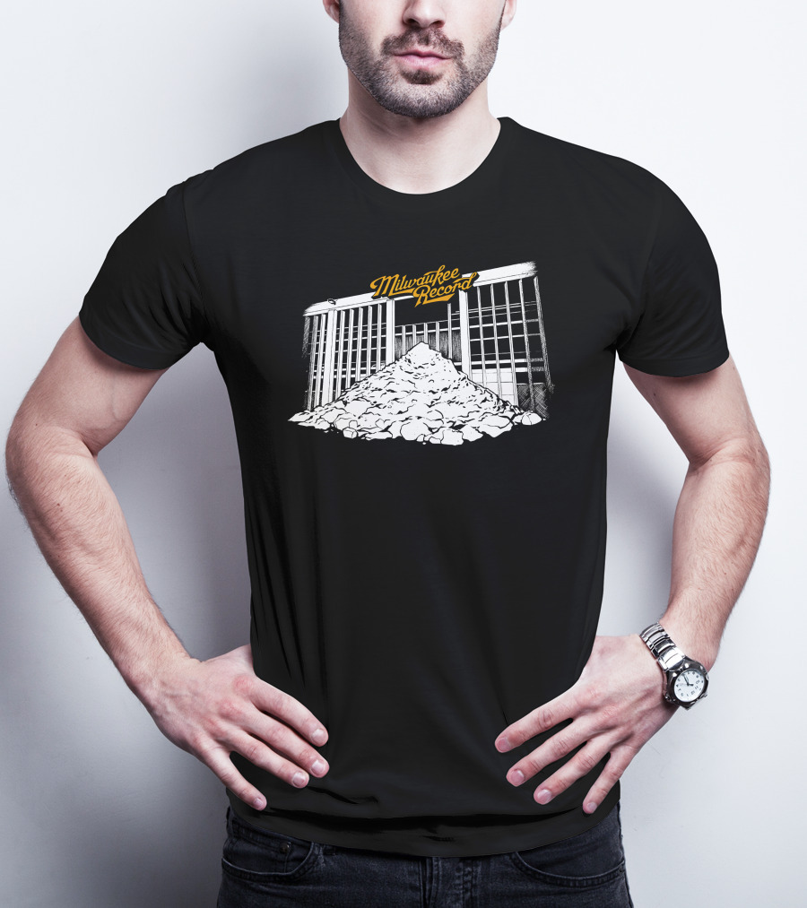 Milwaukee Record Snow Pile T-Shirt