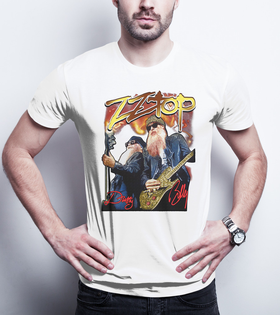 ZZ Top Live Since 1969 Vintage Dusty Billy T-Shirt