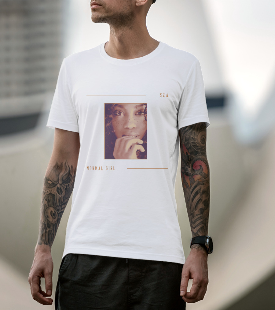 SZA Normal Girl American Vintage T-Shirt