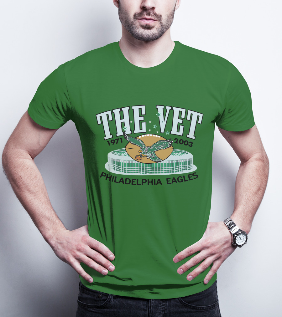 Philadelphia Eagles The Vet 1971-2003 Stadium T-Shirt