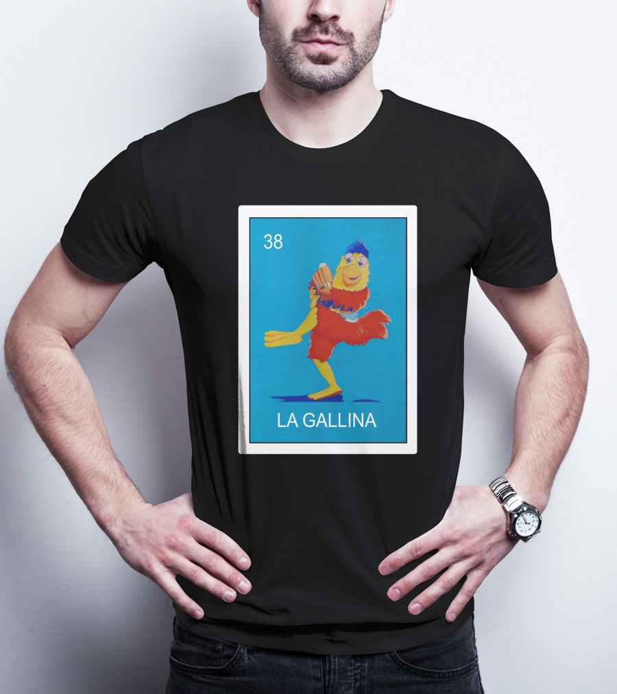 San Diego Chicken La Gallina 38 Baseball Character Merchandise T-Shirt