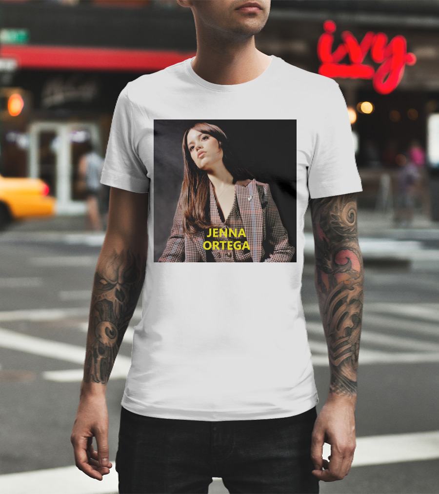 Jenna Ortega Fashion Wednesday Netflix Television T-Shirt