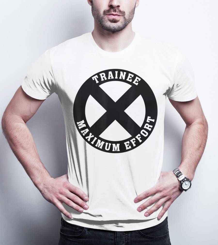 Marvel Deadpool X Force Trainee Logo Maximum Effort T-Shirt