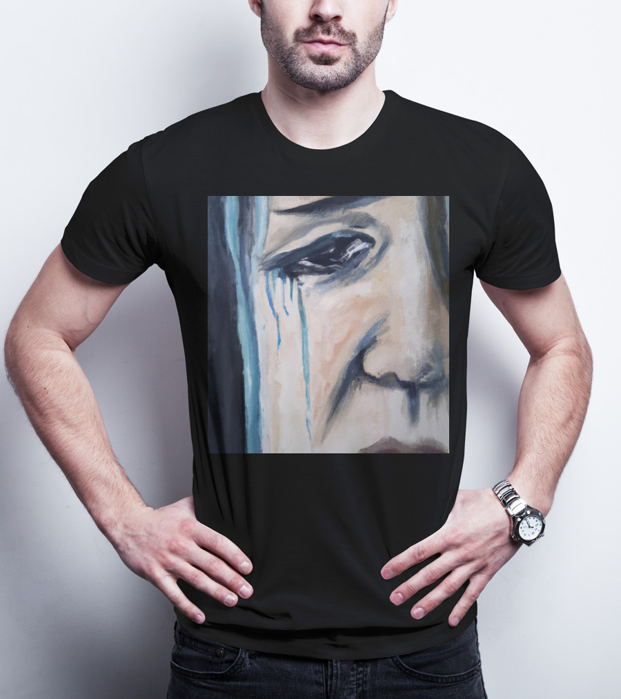 Sorrow Face Tears T-Shirt