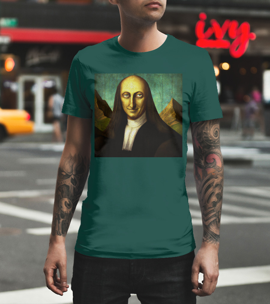 Sphinx Mona Lisa Hybrid Mysterious Smile T-Shirt